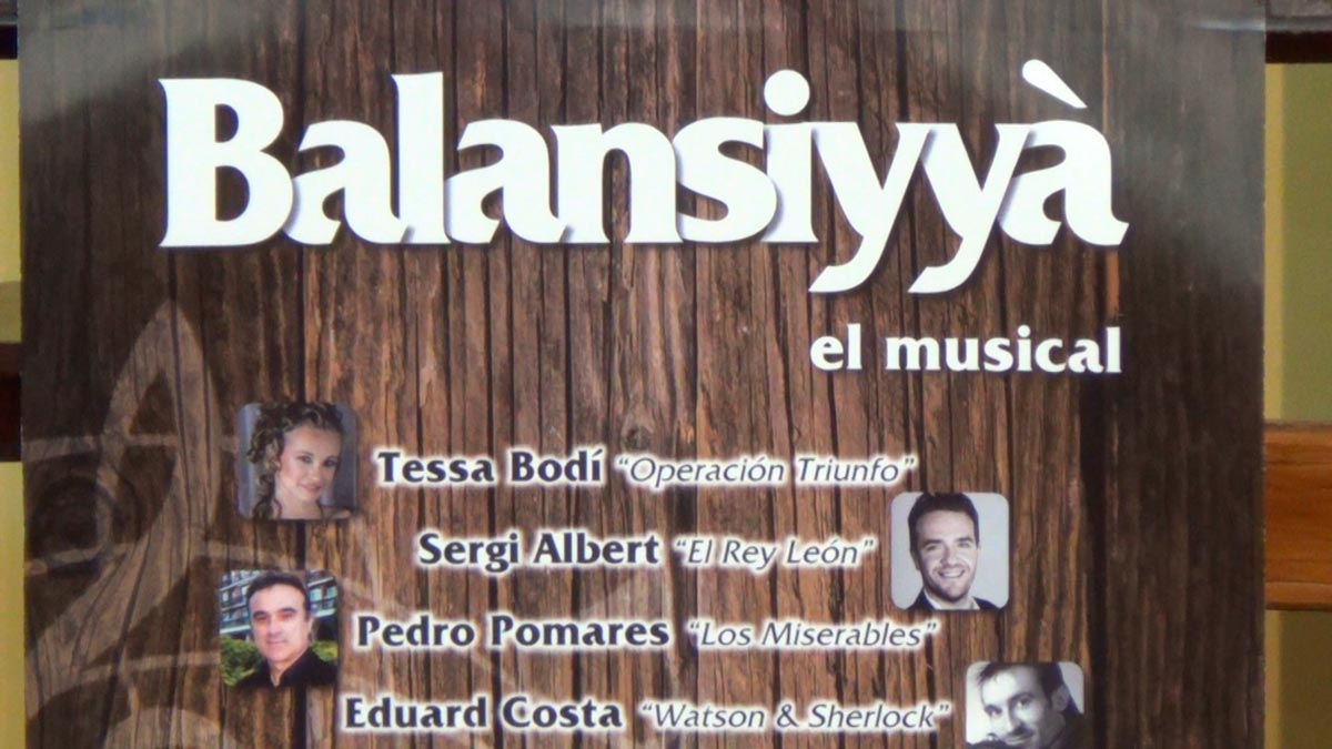 El musical Balasiyyà esgota les entrades | Periòdic TV Digital Ontinyent